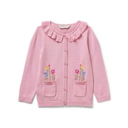 Tchibo - Baby-Strickjacke - M&auml;dchen - Gr. 110/116 - rosa