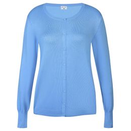 Ze-ze Knit Cardigan 'Norma 106' female Blue size 3XL
