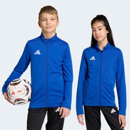 Jungen Trainingsjacke "ENTRADA26 ORIGINALS KIDS", blau, Gr. 128, adidas Performance, Obermaterial: 100% Polyester, Jacken
