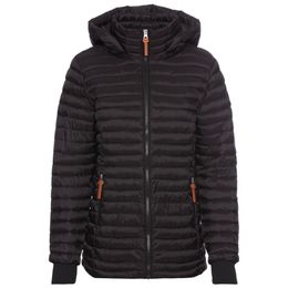 Kangaroos Damen Steppjacke, schwarz, Gr. 32, Web, Obermaterial: 100% Polyamid. Futter: 100% Polyamid. Wattierung: 100% Polyester, Jacken, f&uuml;r kalte