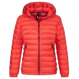 Steppjacke LPO "GILMOUR MELVILLE VI Women", Herren, Gr. 36/38 (M), rot, 100% Polyester, figurbetont, mit innenliegendem Gummizug, Jacken Steppjacke, auch in Gro&szlig;en Gr&ouml;&szlig;en erh&auml;ltlich