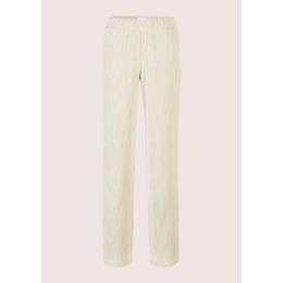 Madeleine Mode MADELEINE Damen Schlupfhose "Cordhose Weite Cordhose mit elastischem Bund", wei&szlig;, Modern, Gr. 21, Obermaterial: 97% Polyester PES. 3% Elasthan EL.,