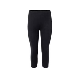 Tchibo - 3/4-Leggings mit Detail - Damen - Gr. XL - schwarz