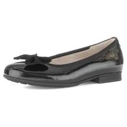 Ballerina Gabor "Eleganter Ballerina", Damen, Gr. 42,5, schwarz, Schuhe Ballerina