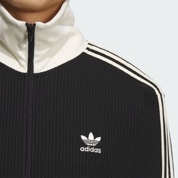 adidas originals Sweatjacke 'Adicolor Classic' Herren Gr&ouml;&szlig;e XXXL schwarz / wollwei&szlig;