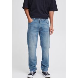 Blend Herren Regular-fit-Jeans "BL-Rock fit", blau, Gr. 29, Abriebeffekte, Denim/Jeans, Obermaterial: 98% Baumwolle, 2% Elasthan, Jeans,