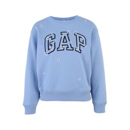 GAP Petite Sweatshirt 'HERITAGE' Damen Gr&ouml;&szlig;e M navy / hellblau / wei&szlig;
