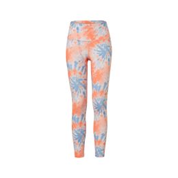 Tchibo - 7/8-Sporttight - Gr. XXL - orange/print