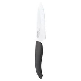Allzweckmesser Kyocera "GEN NATURE", schwarz (schwarz, wei&szlig;), Klingenl&auml;nge 11cm, Keramik, Kochmesser, f&uuml;r Obst und Gem&uuml;se, Klingenl&auml;nge: 11 cm