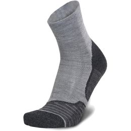 Meindl Damen Arbeitssocken "Socke Merino light MT3", Gr. 39, grau, Obermaterial: 46% Polyamid PA. 38% Wolle mw. 13% Polypropylen PP. 3% Elasthan EL.,
