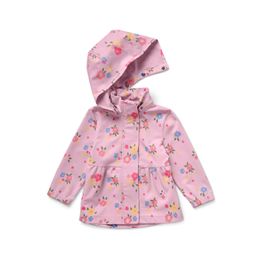 Tchibo - Kinder-Softshelljacke - M&auml;dchen - Gr. 98/104 - rosa/gebl&uuml;mt