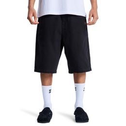 Shorts DC Shoes "Stressed 5 Pocket", Herren, Gr. 28(XS), schwarz, Obermaterial: 100% Walkfrottier;, Hosen Shorts
