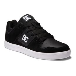 DC Shoes Herren Skateschuh "DC Cure", Gr. 7,5, schwarz, Obermaterial: Leder [Kuh] / Futter: Textil / Au&szlig;ensohle: Gummi, Schuhe