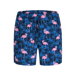 Jack & Jones Jack & Jones Badeshorts 'JPSTMAUI' Herren Gr&ouml;&szlig;e XL navy / royalblau / rosa