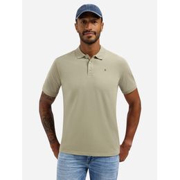 NO EXCESS Poloshirt Herren Gr&ouml;&szlig;e M greige