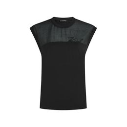 K by KARL LAGERFELD Karl Lagerfeld Shirt ' Signature ' female Black size XL