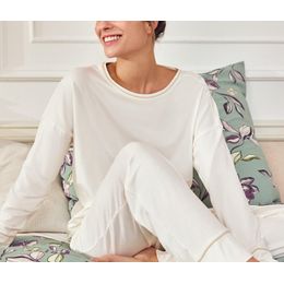 Tchibo - Pyjama-Set - Damen - Gr. L - creme
