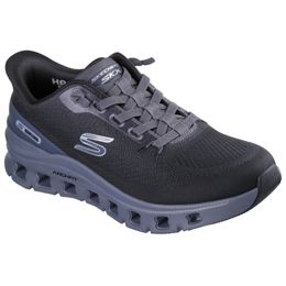 Skechers Herren Slip-On Sneaker "ARCH FIT GLIDE-STEP PRO", Gr. 43, schwarz, Textil, Schuhe, Trainingsschuh, Laufschuh mit Glide-Step Sohle