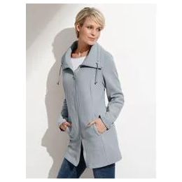 Fleecejacke Classic Basics, Damen, Gr. 38, grau, 100% Polyester, unifarben, Jacken Fleecejacke
