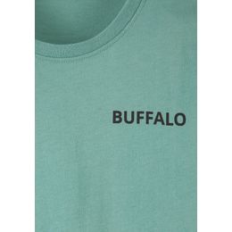 Buffalo Pyjama Jungen Gr&ouml;&szlig;e 122/128 mint / schwarz