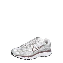 Nike Sportswear Sneaker 'P-6000' Damen Gr&ouml;&szlig;e 40 braun / silber / wei&szlig;