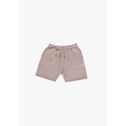 DROPSIZE Herren Shorts "Dropsize HEAVY EMBO RIB SHORTS"simply taupe, Gr. S, unifarben, 95% Baumwolle, 5% Lycra, Hosen