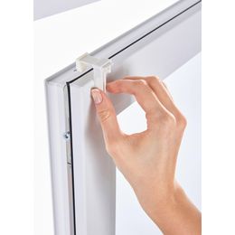bonprix Plissee mit Bl&auml;tter Druck, gr&uuml;n, Gr.210x80 cm, Plissee mit Bl&auml;tter Druck