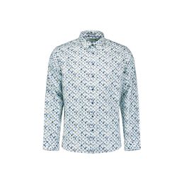 NO EXCESS Hemd Herren Gr&ouml;&szlig;e XXXL pastellblau / dunkelblau / stone / wei&szlig;
