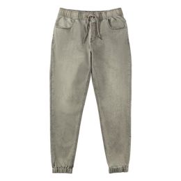 John Devin Herren Jogger Pants "Jogg Pants", gr&uuml;n, Gr. S, washed, Jeans, Obermaterial: 65% Baumwolle, 33% Polyester, 2% Elasthan, Hosen, Joggpants
