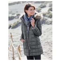 Steppjacke Casual Looks, Damen, Gr. 25, grau, 60% Polyester, 40% Polyamid, unifarben, Jacken Steppjacke