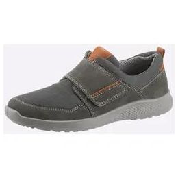 Klettschuh Jomos, Herren, Gr. 47, grau, Veloursleder, Schuhe Klettschuh