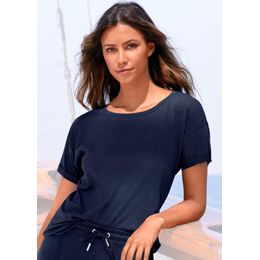 H.I.S. H.I.S Damen T-Shirt, navy, Gr&ouml;&szlig;e 36/38