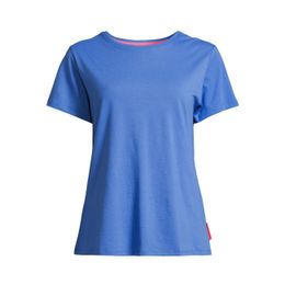 SALZHAUT Damen T-Shirt "Shirt STEENTJE", blau, Gr. S, Obermaterial: 50% Baumwolle CO. 50% Polyester PES., Shirts