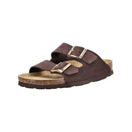 Rohde Herren Pantolette "Rohde Pantoletten Veloursleder", Gr. 41mocca, Veloursleder, Schuhe