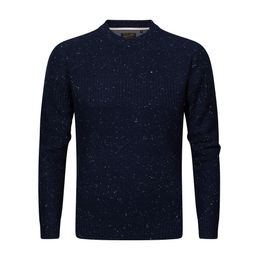 PETROL INDUSTRIES Pullover Herren Gr&ouml;&szlig;e XL navy / wei&szlig;