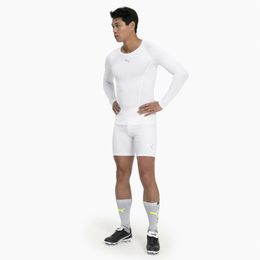 Puma Base Layer 'Liga' Herren Gr&ouml;&szlig;e XS silbergrau / wei&szlig;