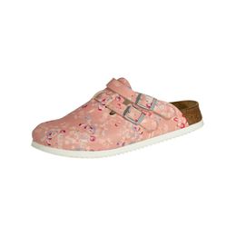 Birkenstock Damen Pantolette "Kay SL", Gr. 38, gr&uuml;n, Obermaterial: 50% Rindsleder Leather cow. 50% Lammleder LEL., Schuhe