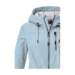 G.I.G.A. by Killtec Damen Softshelljacke "GS 111 WMN SFTSHLL JCKT", blau, Gr. 42, G.I.G.A. DX BY KILLTEC, Oberseite: 100% Polyester.R&uuml;ckseite: 100% Polyester.Futter: