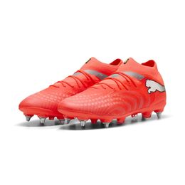 Puma Damen Fu&szlig;ballschuh "FUTURE 9 PRO MxSG Fu&szlig;ballschuhe Erwachsene", Gr. 44,5, rot, Obermaterial: Textil, Synthetik. Futter: Textil, Synthetik.