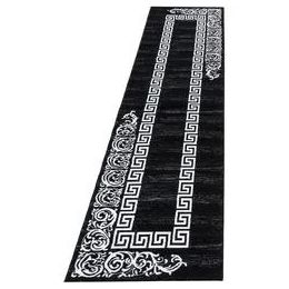 L&auml;ufer Ayyildiz TEPPICHE "Miami 6620" Gr. 12, schwarz, B:80cm H:12mm L:300cm, Kunstfaser, Teppiche, L&auml;ufer, Kurzflor, orientalisches ausdrucksstarkes Design