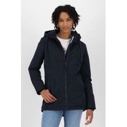 alife and kickin ALIFE & KICKIN Damen Winterjacke "Damen LilouAK B", blau, Gr. L, 100% Polyester, Jacken, Warm gef&uuml;tterte Jacke mit flauschigen Teddyfell Innenfutter