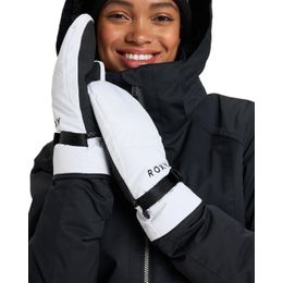 Roxy Damen Snowboardhandschuhe "Roxy Jetty", wei&szlig;, Gr. S, Kunstfaser, Handschuhe