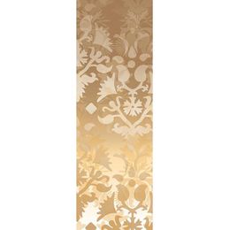Fototapete ARCHITECTS PAPER "Ornamental Spirit Gold", grau (grau, orange), B:1m L:2,8m, Vlies, Tapeten, Grafik Tapete Ornament Beige Gold 1,00m x 2,80m