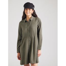 Only Blusenkleid 'ONLARIS' Damen Gr&ouml;&szlig;e 36 khaki Winterkleid