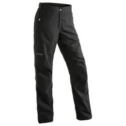 Regenhose Maier Sports "Raindrop L", Damen, Gr. 25, Kurzgr&ouml;&szlig;en, schwarz, 100% Polyester, Hosen Regenhose, Damen Outdoorhose, wasserdicht winddicht, auch als &Uuml;berhose nutzbar