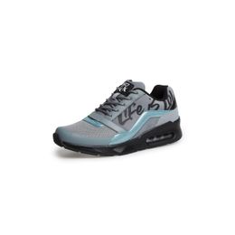 SOCCX Damen Sneaker, Gr. 37, grau, Leder, Synthetik, Textil, mehrfarbig, Schuhe, mit Wechselfu&szlig;bett