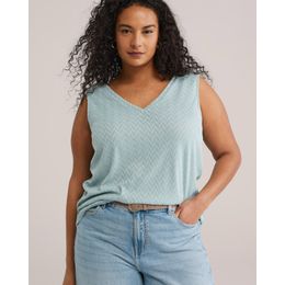 WE Fashion Top Damen Gr&ouml;&szlig;e M/L mint