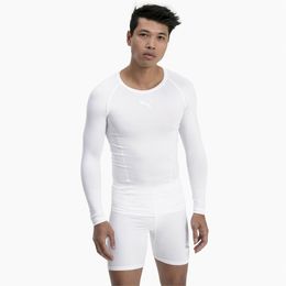 Puma Base Layer 'Liga' Herren Gr&ouml;&szlig;e M silbergrau / wei&szlig;