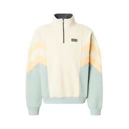 Kaotiko Sweatshirt Herren Gr&ouml;&szlig;e S elfenbein / mint / pastellorange / schwarz