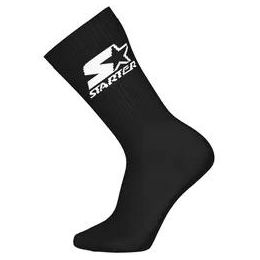 starters Kurzsocken STARTER "Socken STARTER 3pk Crew Socks 3er Pack", Herren, Gr. 43-46, bunt (wei&szlig;, grau, schwarz), Obermaterial: 57% Baumwolle CO. 33% Polyester PES. 5% Polyamid PA. 4% Elastodien ED. 1% Elasthan EL., Socken